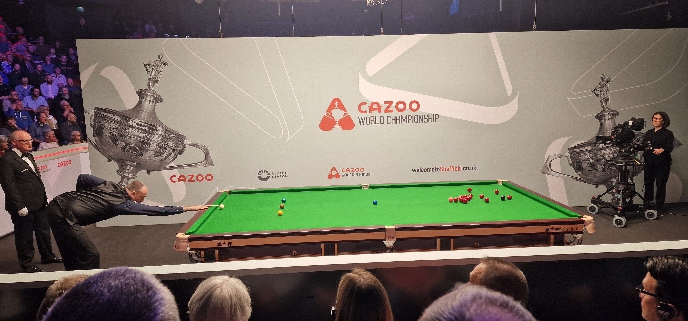 Jongensdroom... Ons bezoek aan de Crucible! | Snooker